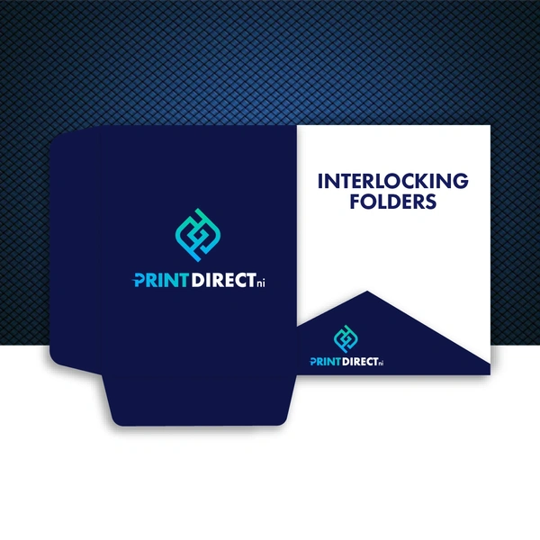 Interlocking Folders Belfast | Folder Printing | Print Direct NI